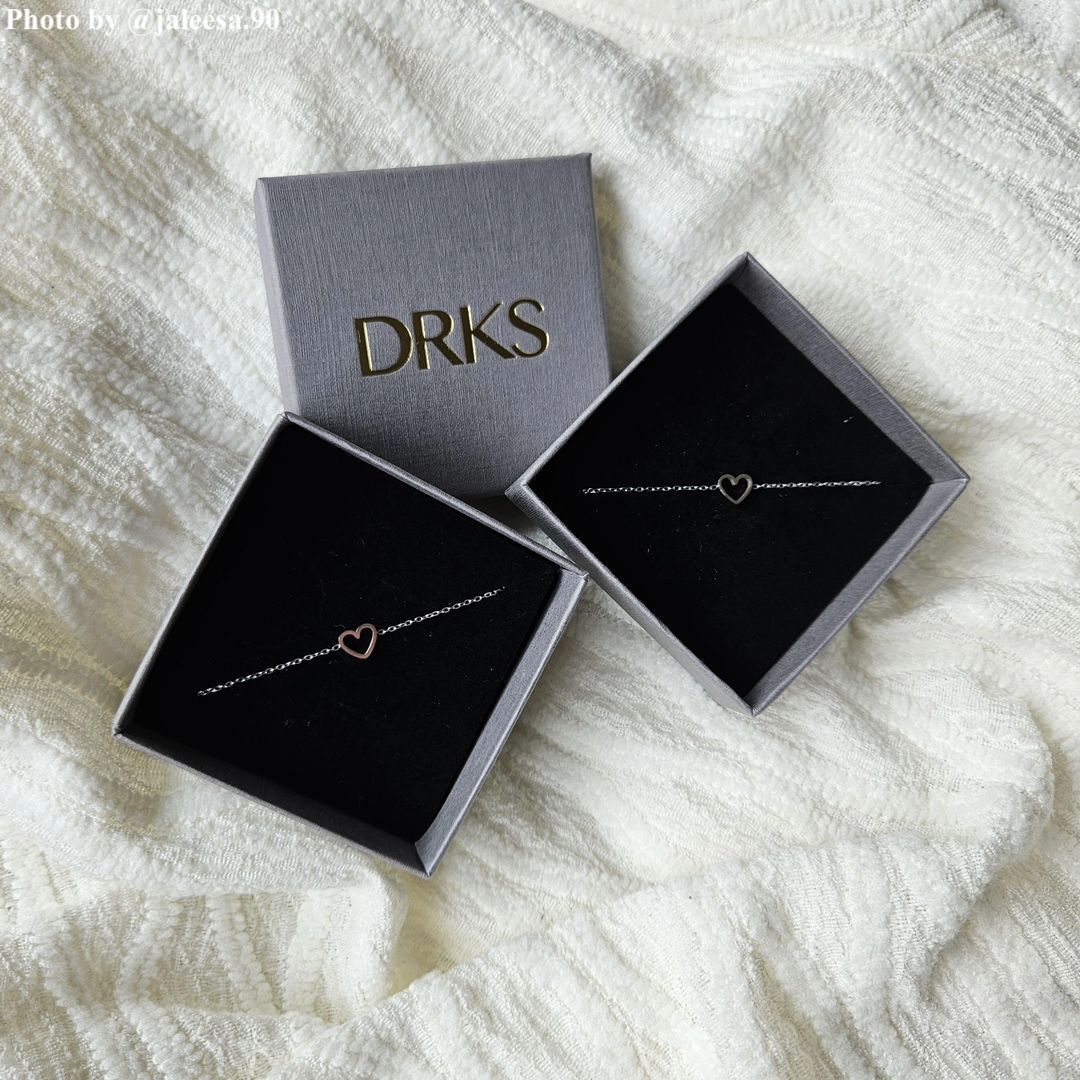 Moeder & dochter armband minimal heart | Shop nu op DRKS.nl