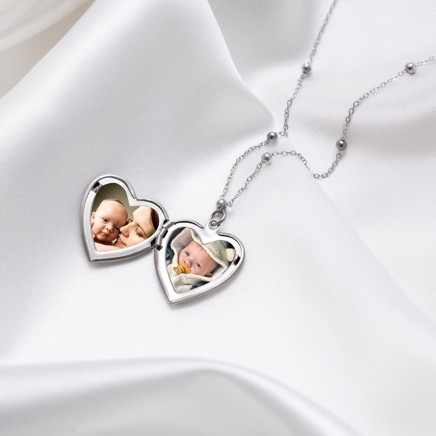 Medaillon ketting hartje | Ketting met hanger | Shop bij DRKS.nl