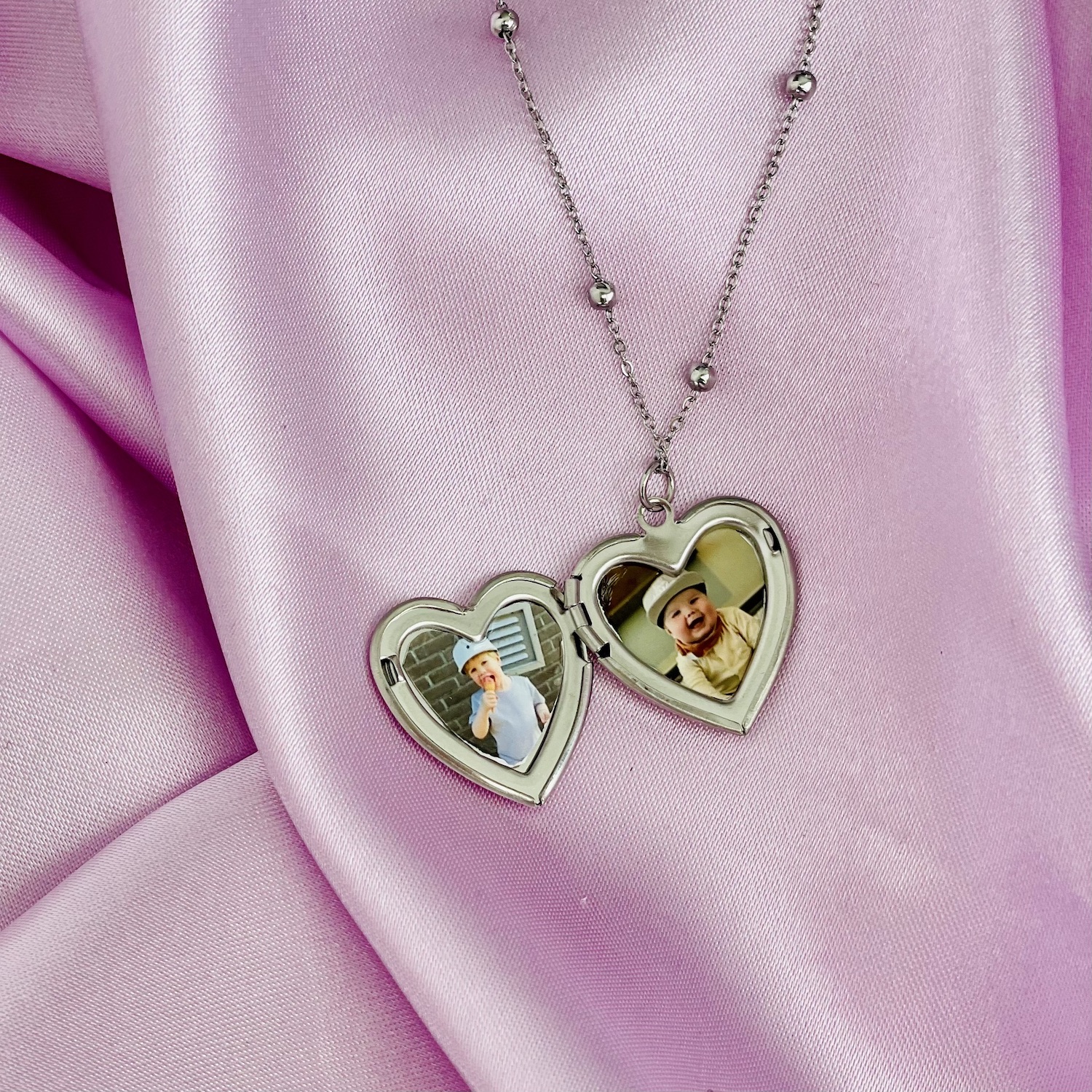 Medaillon ketting hartje | Ketting met hanger | Shop bij DRKS.nl