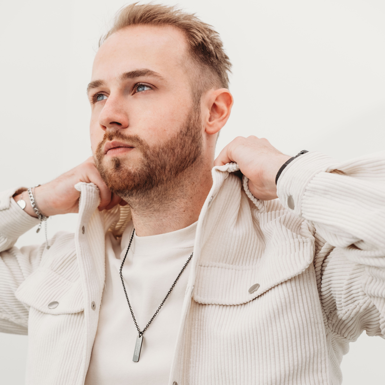 Heren Ketting met Tekst Zwart | Mannen Sieraden Kopen Heren Ketting met Tekst Zwart | Mannen Sieraden Kopen